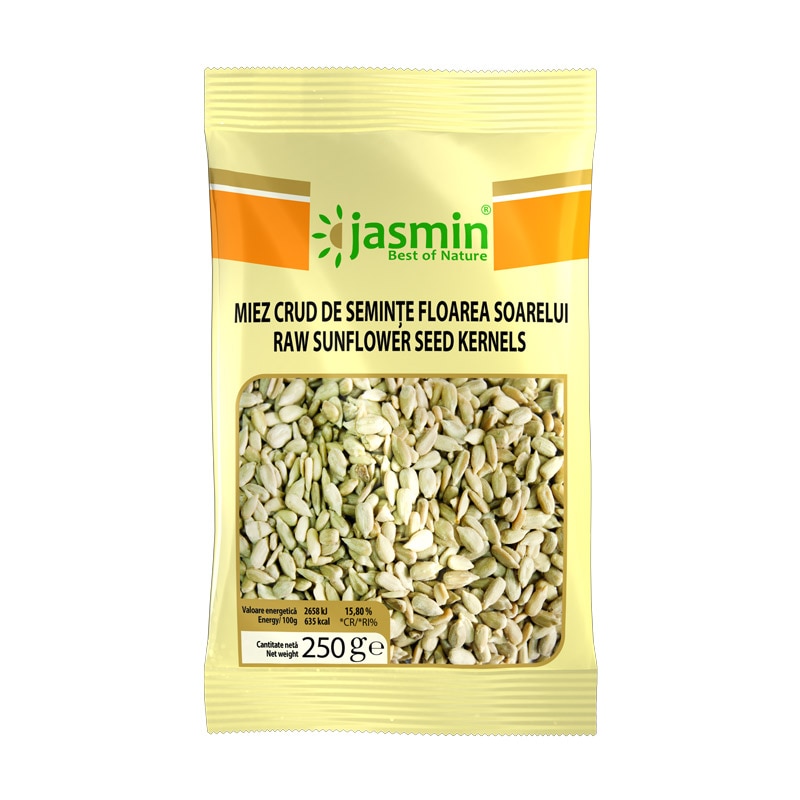Miez crud seminte floarea soarelui Jasmin 250g - eMAG.ro