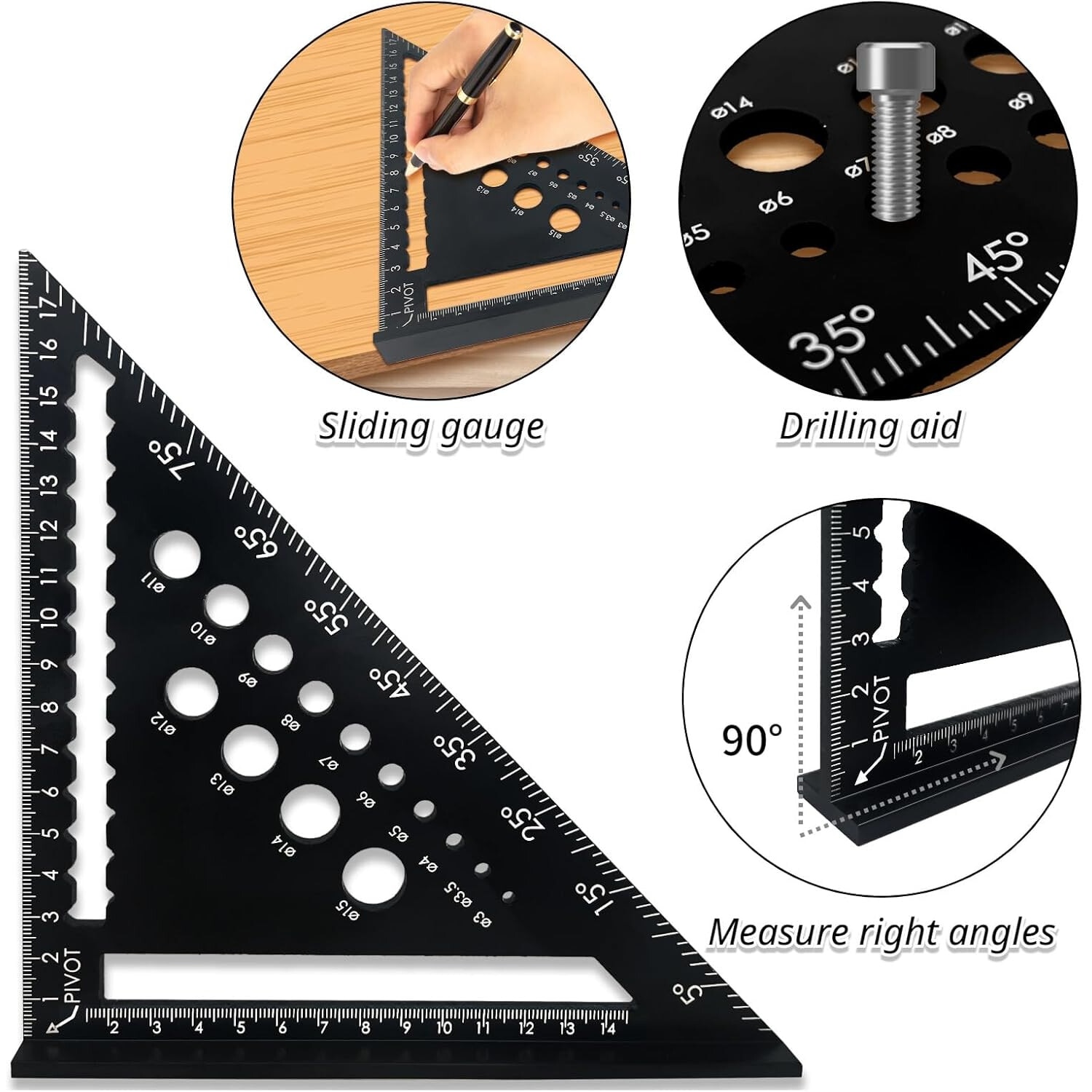 Set echer de tamplarie din aluminiu si creion mecanic, vinclu ...