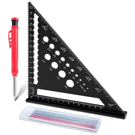 Set echer de tamplarie din aluminiu si creion mecanic, vinclu ...