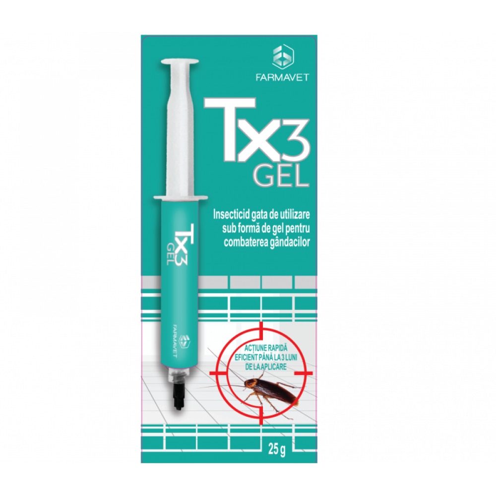 Insecticid sub forma de gel cu efect de cascada, folosit pentru ...