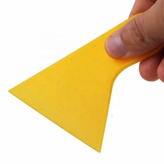 Racleta Plastic Pentru Montaj Folie Autocolant, Galbena, Miromoto ...