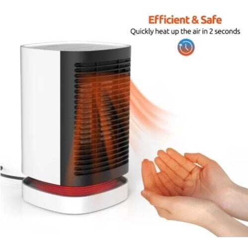 Mini Incalzitor electric portabil, 950W, rotire de 45 grade, cu ecran ...