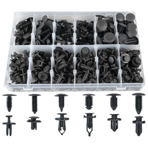 Set 240 clipsuri auto de fixare, 12 dimensiuni universale, plastic ...