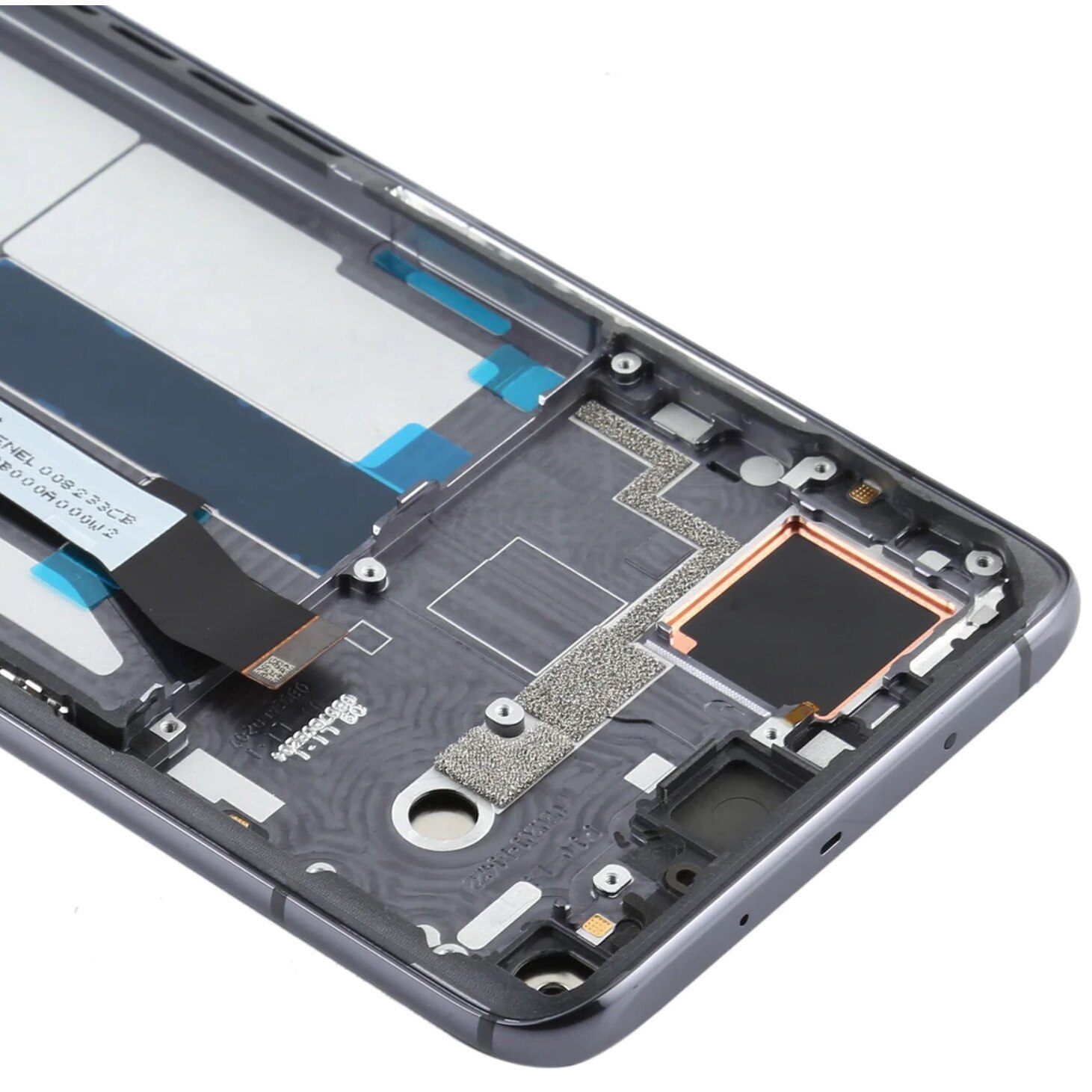 Display pentru Xiaomi Mi 10T Pro 5G, cu rama, Negru, LCD, Ecran Tactil ...