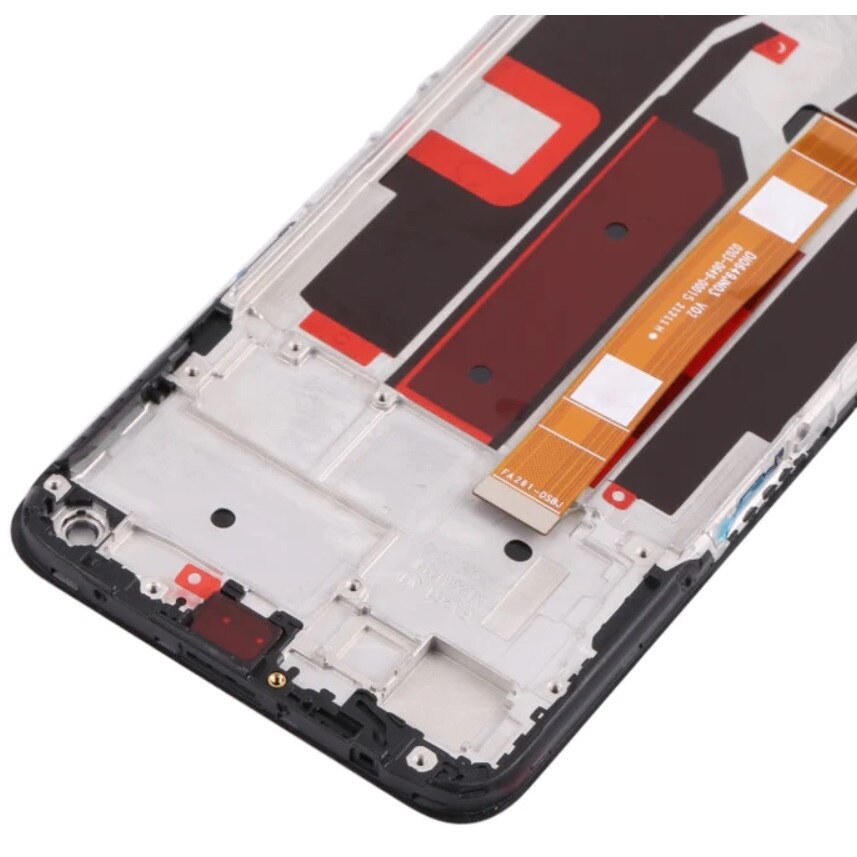 Display pentru Oppo A74 5G CPH2197, LTPS, cu rama, Negru, LCD, Ecran ...
