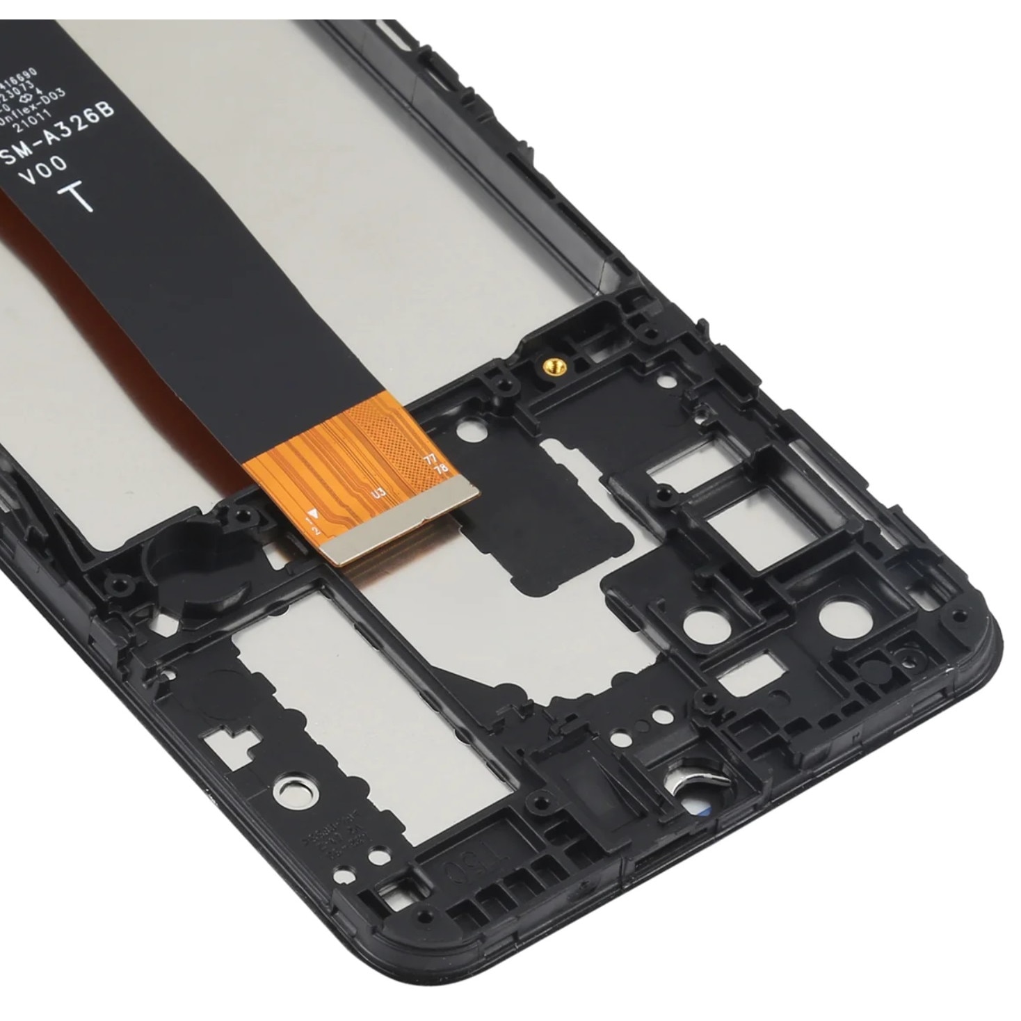 Display pentru Samsung Galaxy A32 5G (SM-A326), IPS, cu rama, Negru ...