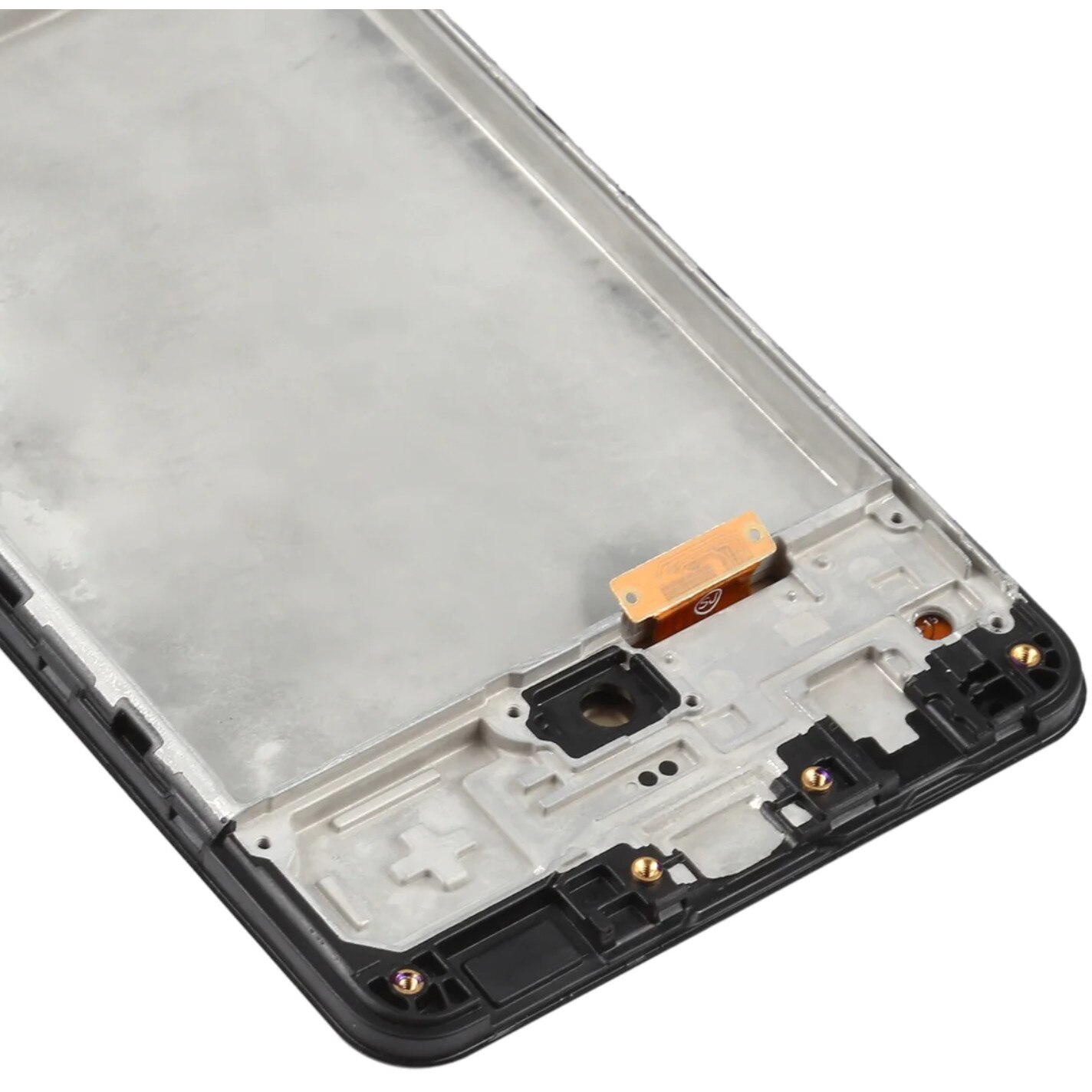 Display pentru Samsung Galaxy A31 (SM-A315), OLED, cu rama, Negru, LCD ...