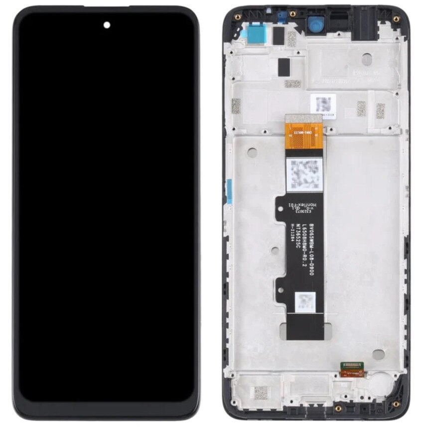 Display pentru Motorola Moto G22 XT2231, IPS, cu rama, Negru, LCD ...
