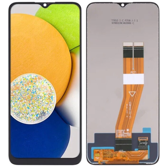 Display pentru Samsung A03 SM-A035G, Negru, LCD, Ecran Tactil, Best ...