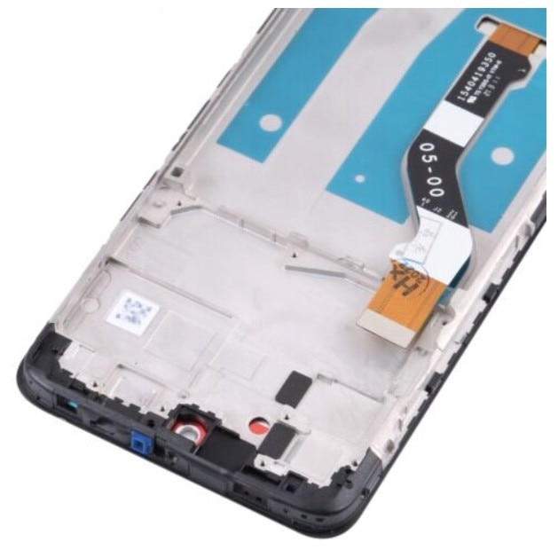 Display pentru Motorola Moto G60 XT2135, IPS, cu rama, Negru, LCD ...