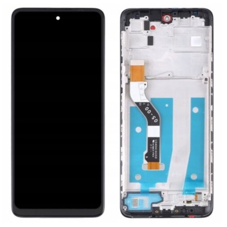 Display pentru Motorola Moto G60 XT2135, IPS, cu rama, Negru, LCD ...