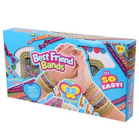 Kit bratari impletite, arte si meserii pentru copii, Multicolor - eMAG.ro