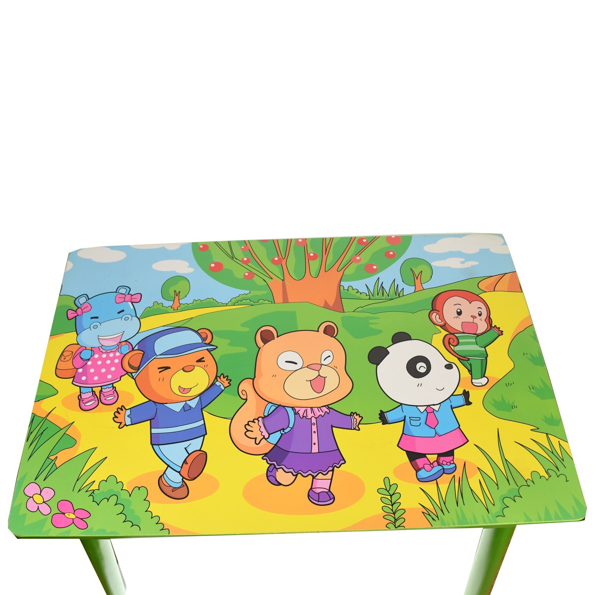 Masuta copii cu 2 scaune Animal Friends - eMAG.ro