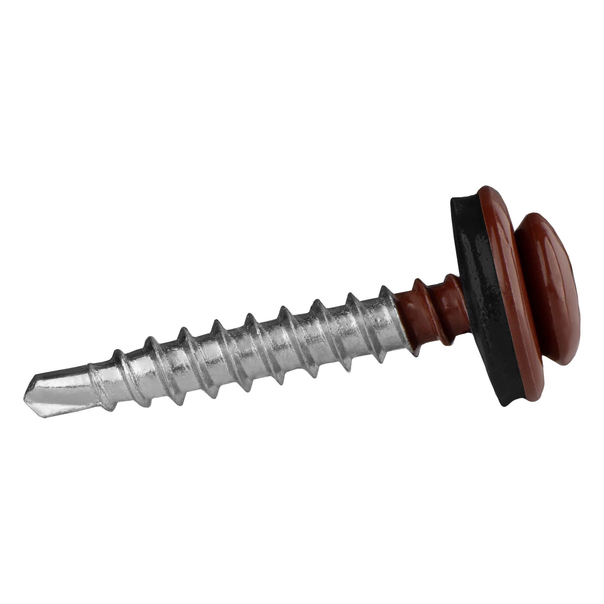 Set 250 Suruburi autoforante 4, 8x35 mm RAL 8017, pentru tabla si lemn, TORX, Etanco GTF P - eMAG.ro