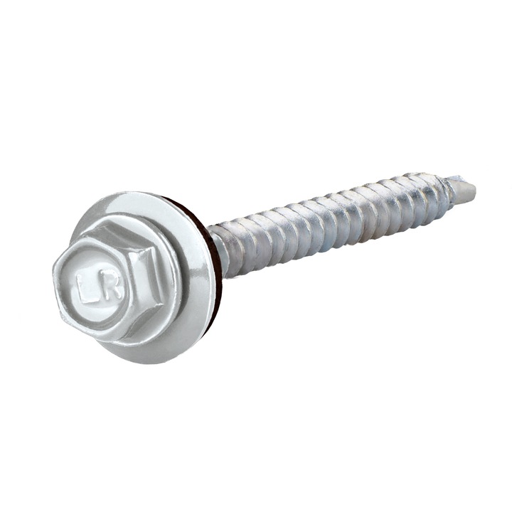 Set 100 Suruburi autoforante 4, 8x50 mm ZINCAT, pentru tabla si lemn ...