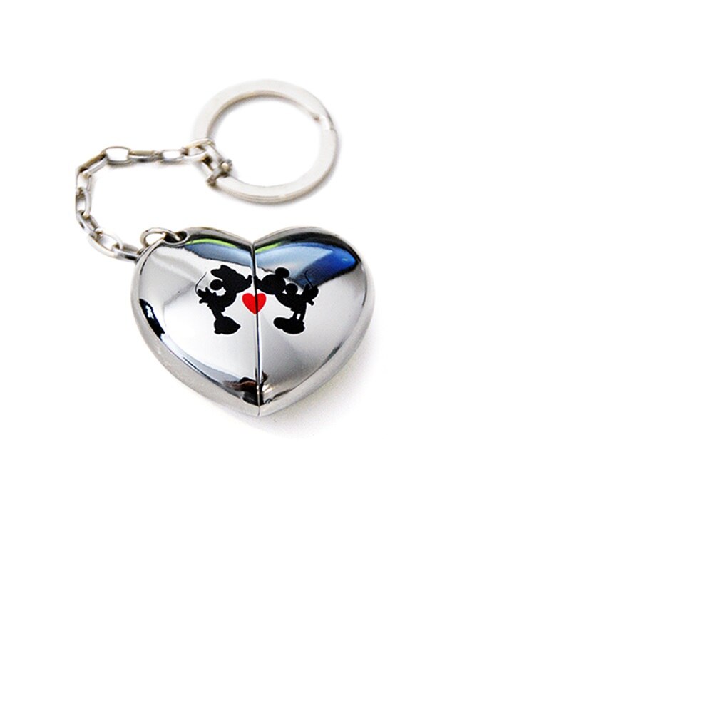 Memorie stick Breloc Disney16GB 2.0 USB Model Mouse Holding Hands Negru ...