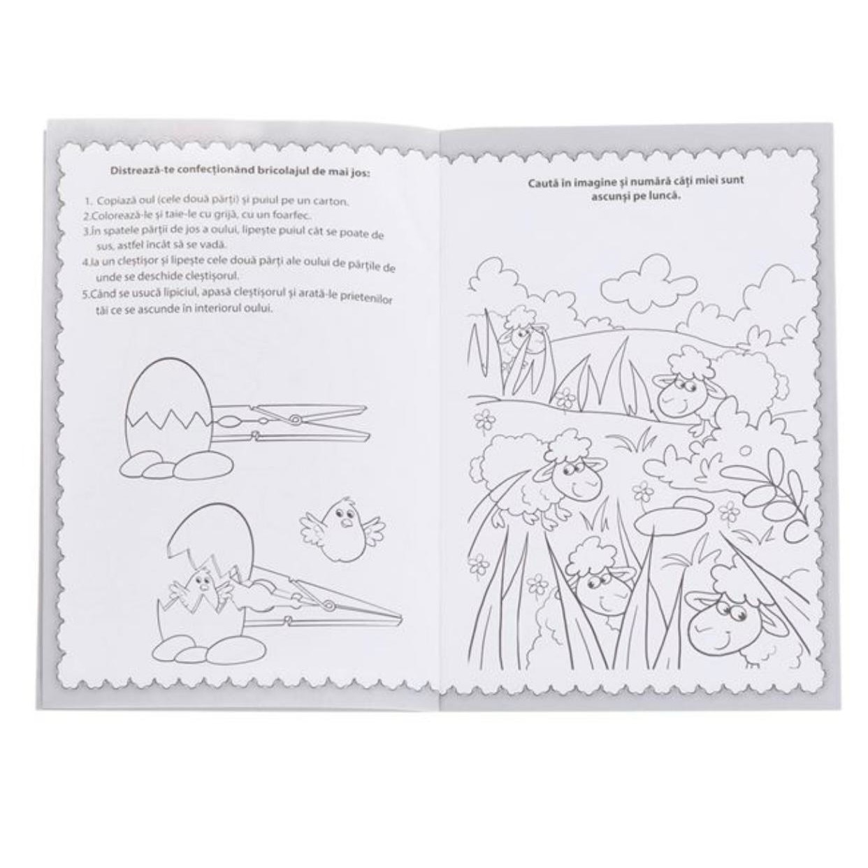 Set de Paste pentru copii, cu activitati educative, pictura, citire ...