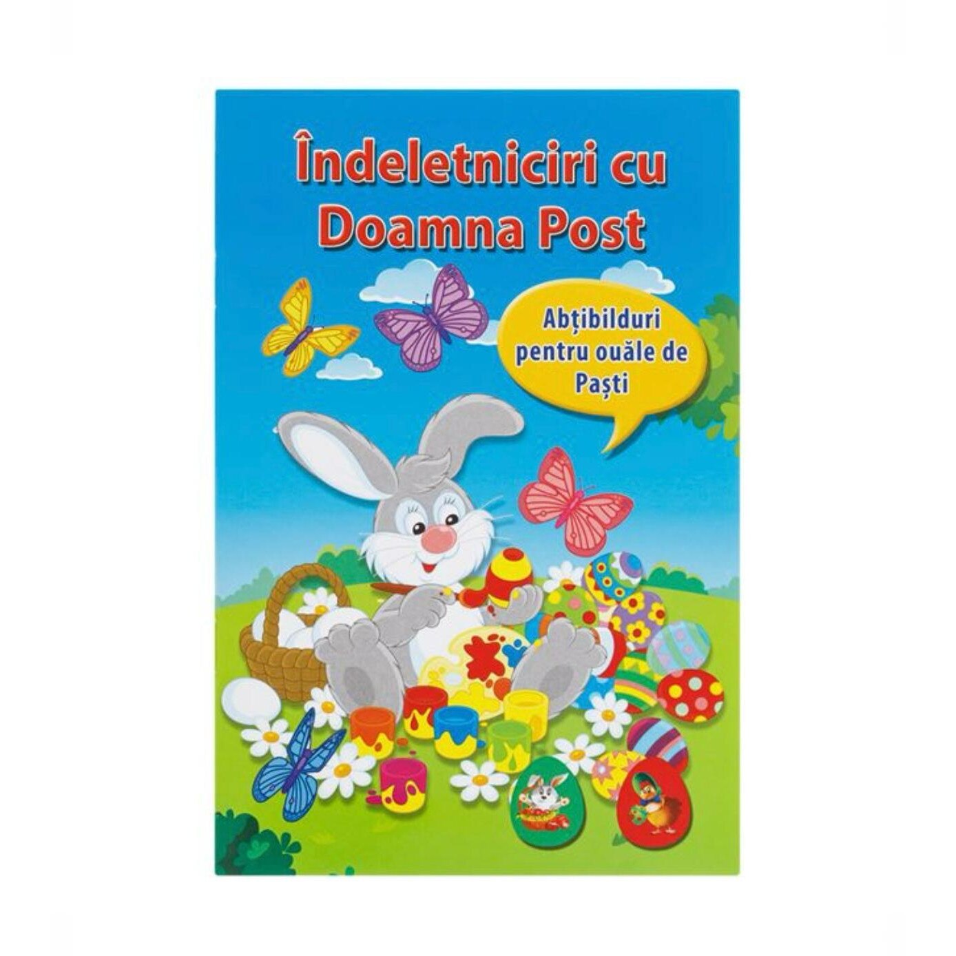 Set de Paste pentru copii, cu activitati educative, pictura, citire ...