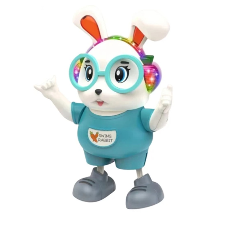 Iepuras Interactiv albastru - eMAG.ro