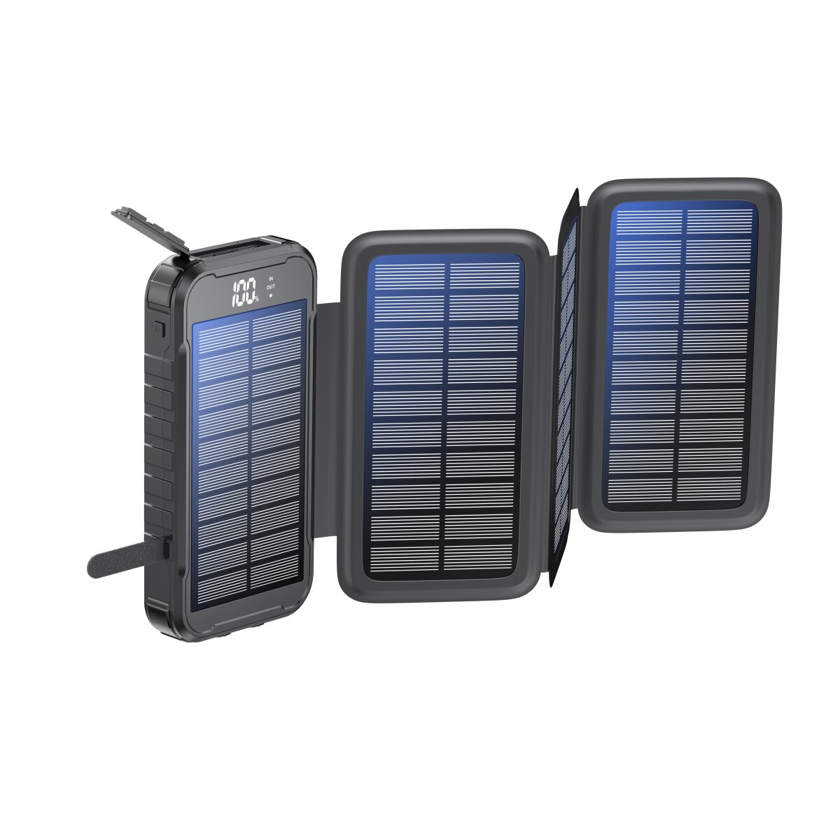 Boompods Neutron Fold Solar PNFBLK negru 16.000 mAh power bank solar ...