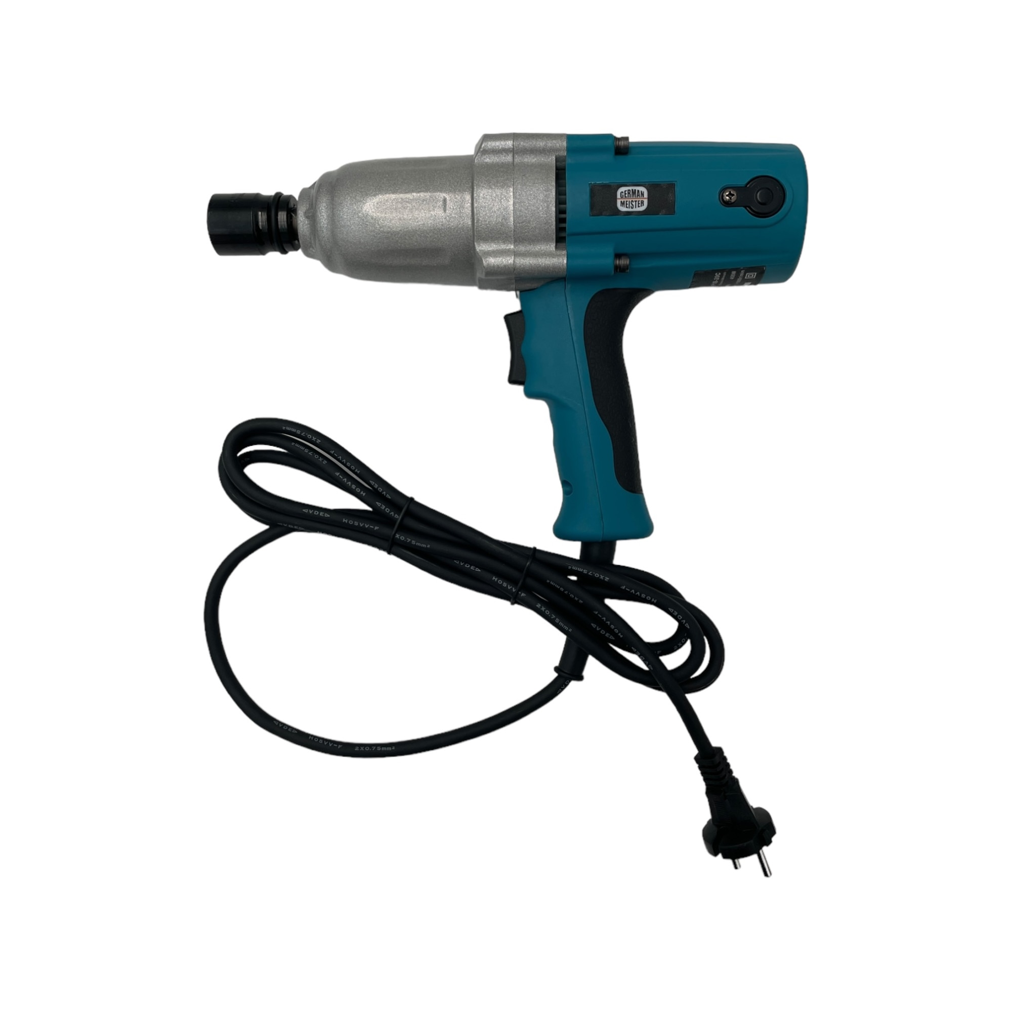 Cheie de impact cu fir German Meister, 450W, 220V, 24mm, albastru - eMAG.ro