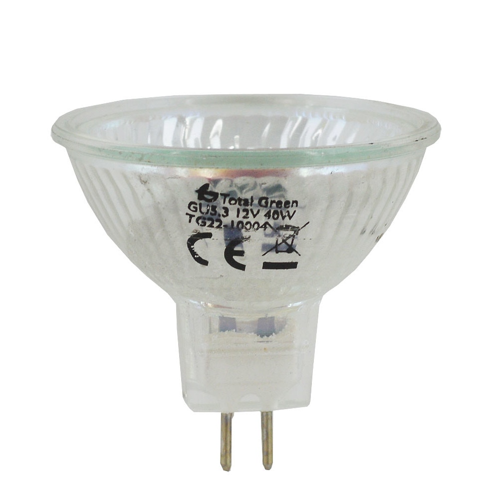 Bec halogen, Spot, MR16, ECO, Total Green, 40W, GU5.3, 12V, lumina ...