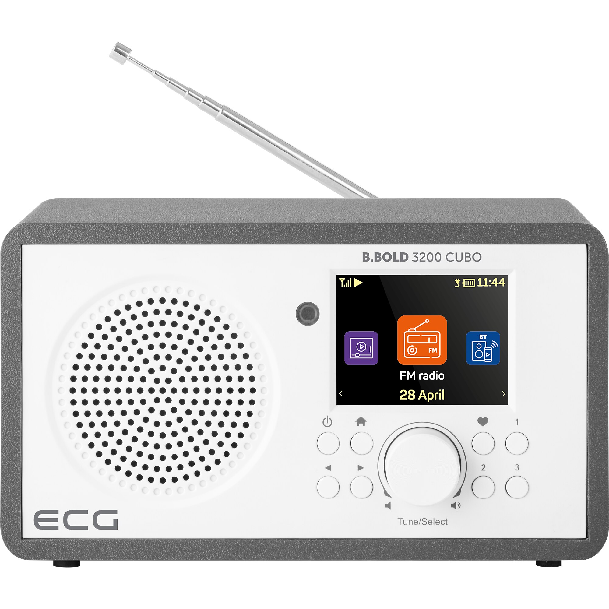 Internet radio ECG B.BOLD 3200 Cubo, FM, Bluetooth, Li-Ion 3, 7V/2000 ...