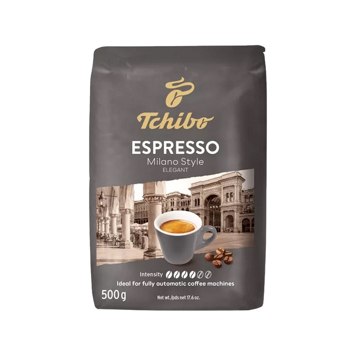 Cafea boabe Tchibo Espresso Milano Style, 500g - eMAG.ro