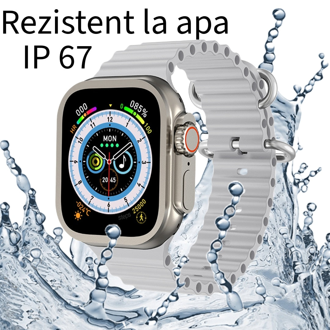 SmartWatch Z68 Ultra Premium, 1.9 инча, Android/IOS - черен - eMAG.bg