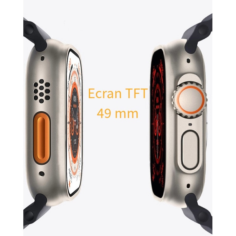 SmartWatch Z68 Ultra Premium, 1.9 инча, Android/IOS - черен - eMAG.bg