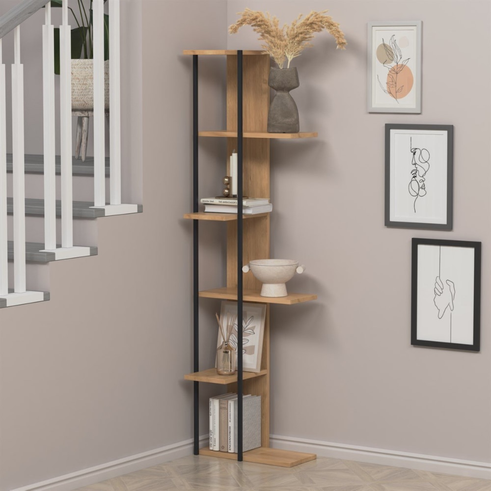 Raft de colt, Quasar & Co.®, mobilier living/dormitor, 45 x 23.1 x 162. ...