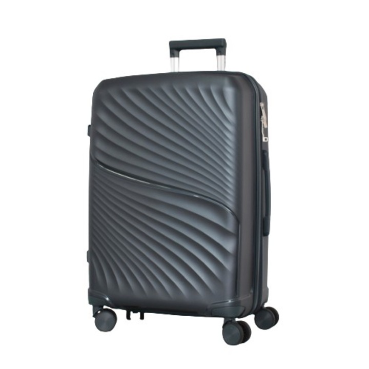 Set 4 valize Perfect line PP, 76x50x30 cm, Extender, Benzina - eMAG.ro