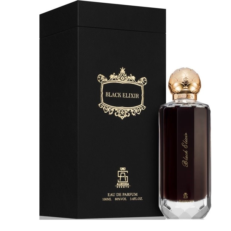 Apa de parfum Aurora Black Elixir, Barbati, 100 ml - eMAG.ro