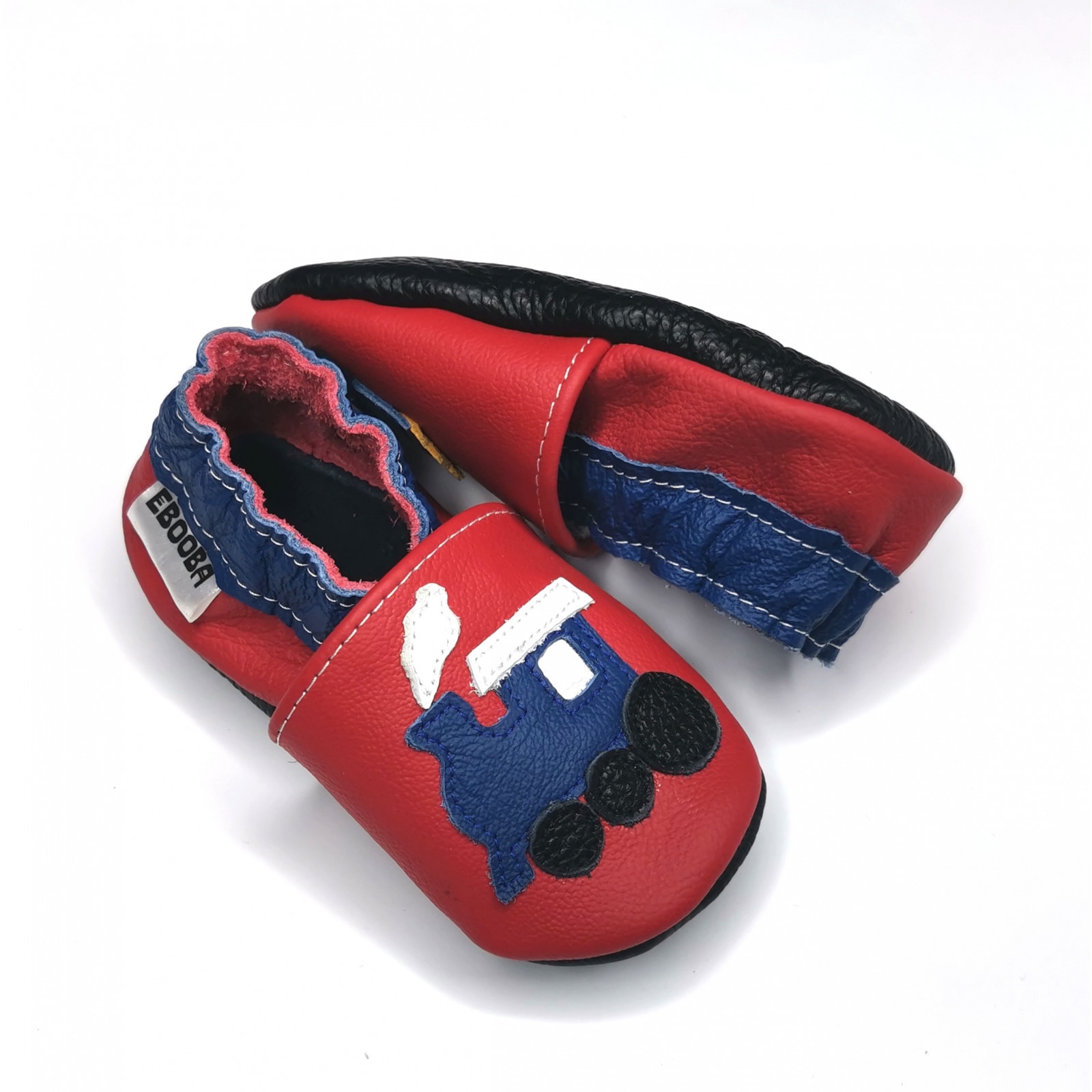 Botosei din piele naturala tren 7-8 ani-Ebooba - eMAG.ro