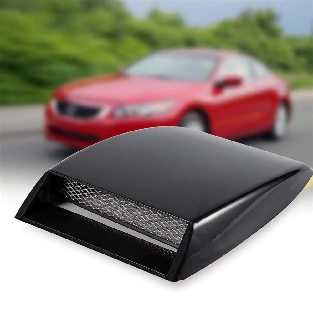 Ornament capota auto sport, negru, montare cu banda adeziva - eMAG.ro