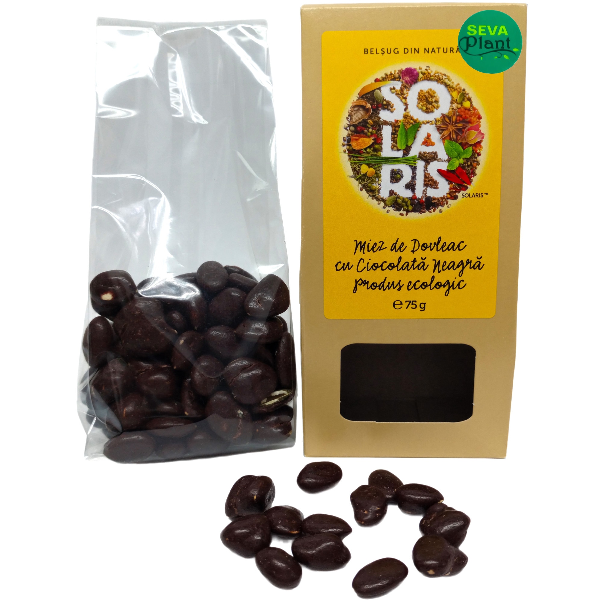 Bomboane cu seminte dovleac glazurate cu ciocolata neagra, fara aditivi ...