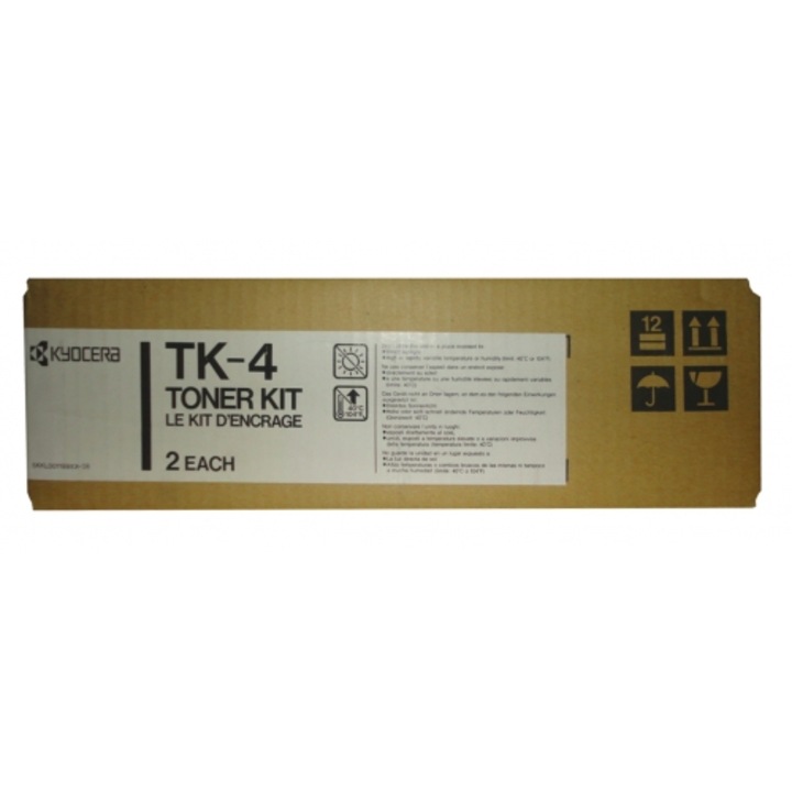 Set 2 tonere, Kyocera, Negru - eMAG.ro