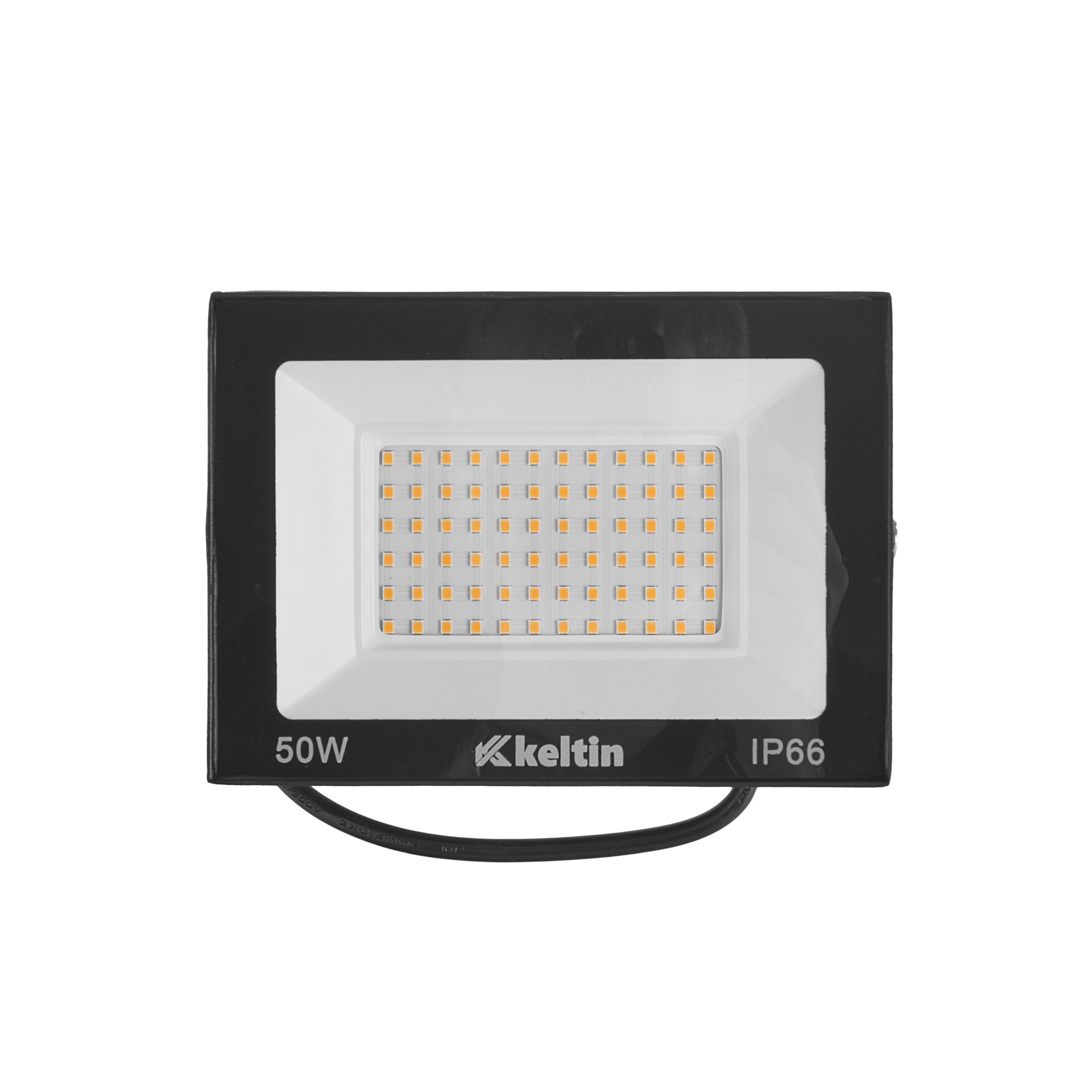 Proiector LED de lucru cu lumina alba, 50 W, 2700K, Keltin K02035 - eMAG.ro