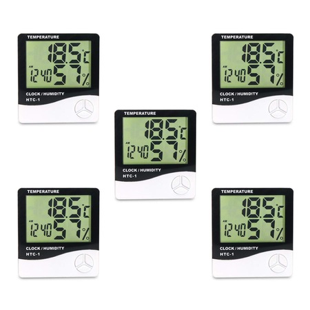 Set 5 bucati Termometru si Higrometru de Camera, Statie Meteo ...