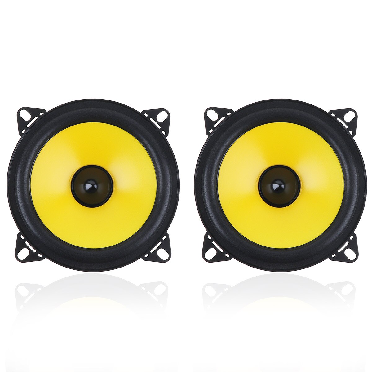 Set 2 Difuzoare Auto Coaxiale, Full Range, 60W, 4 Inch, 80-20KHz ...