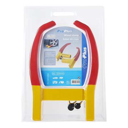 Antifurt auto universal cu cheie ProPlus, blocare roata cu latimea de ...