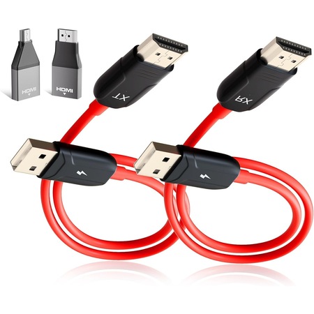 Kit TX/RX HDMI Wireless Extender, Transmitator si Receptor HDMI ...