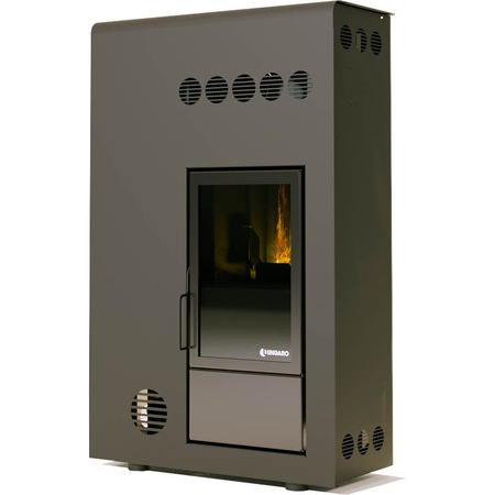 Semineu tip soba cu ardere pe peleti, V SPECIAL PLUS, 8 kw, aprindere ...