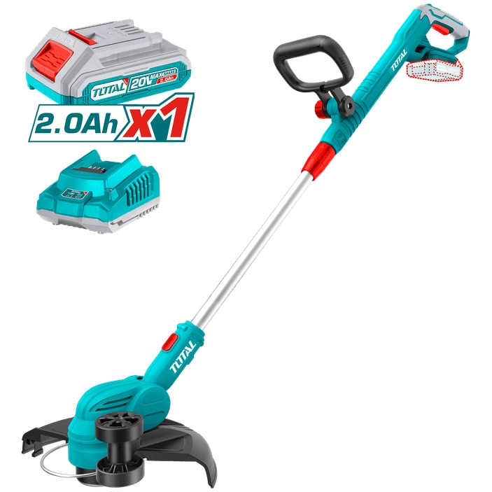 Trimmer de tuns gazon/iarba pe acumulator Total TGTLI203285, 20 V ...