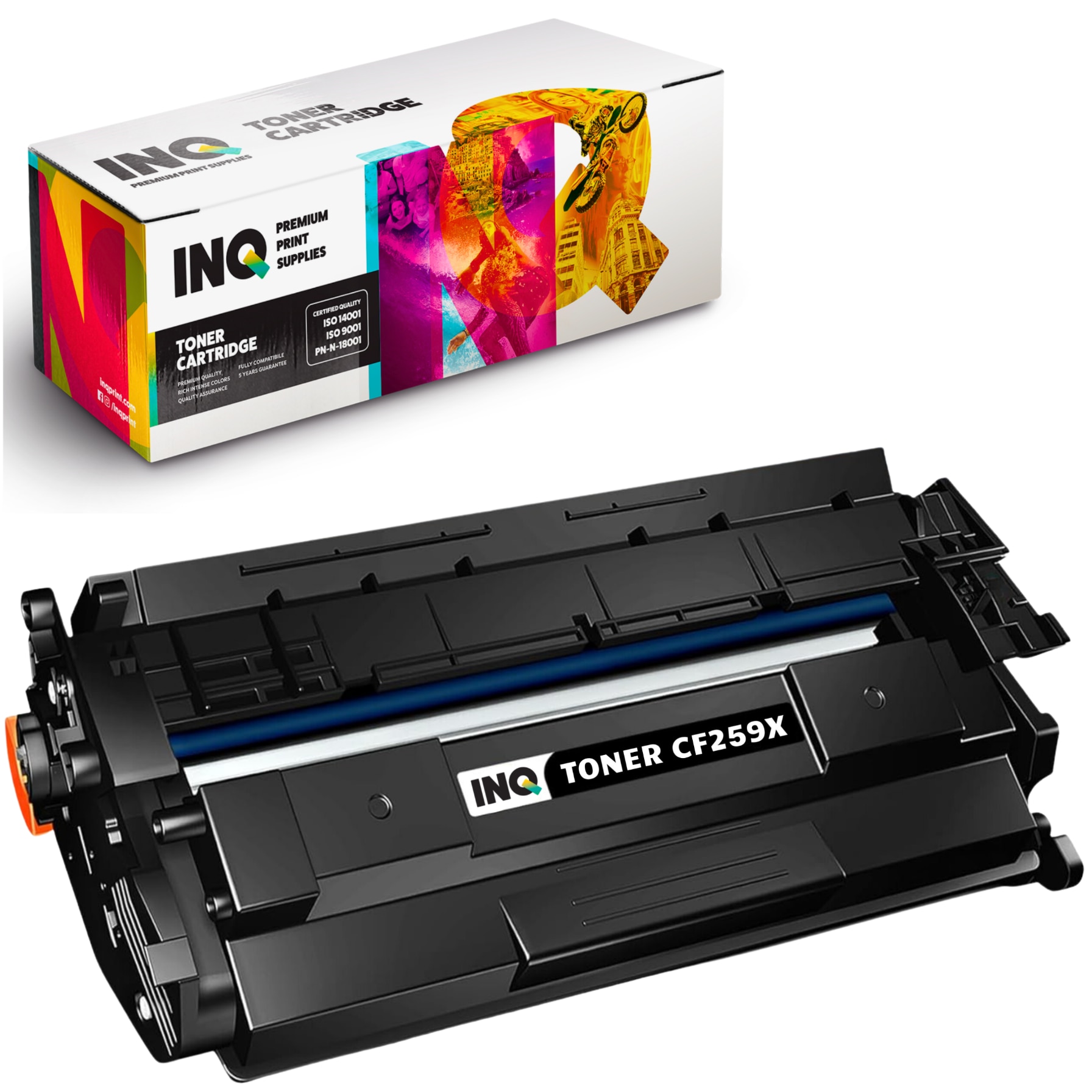 Cartus imprimanta HP CF259X 59X negru, 10 000 pagini, Fara cip ...