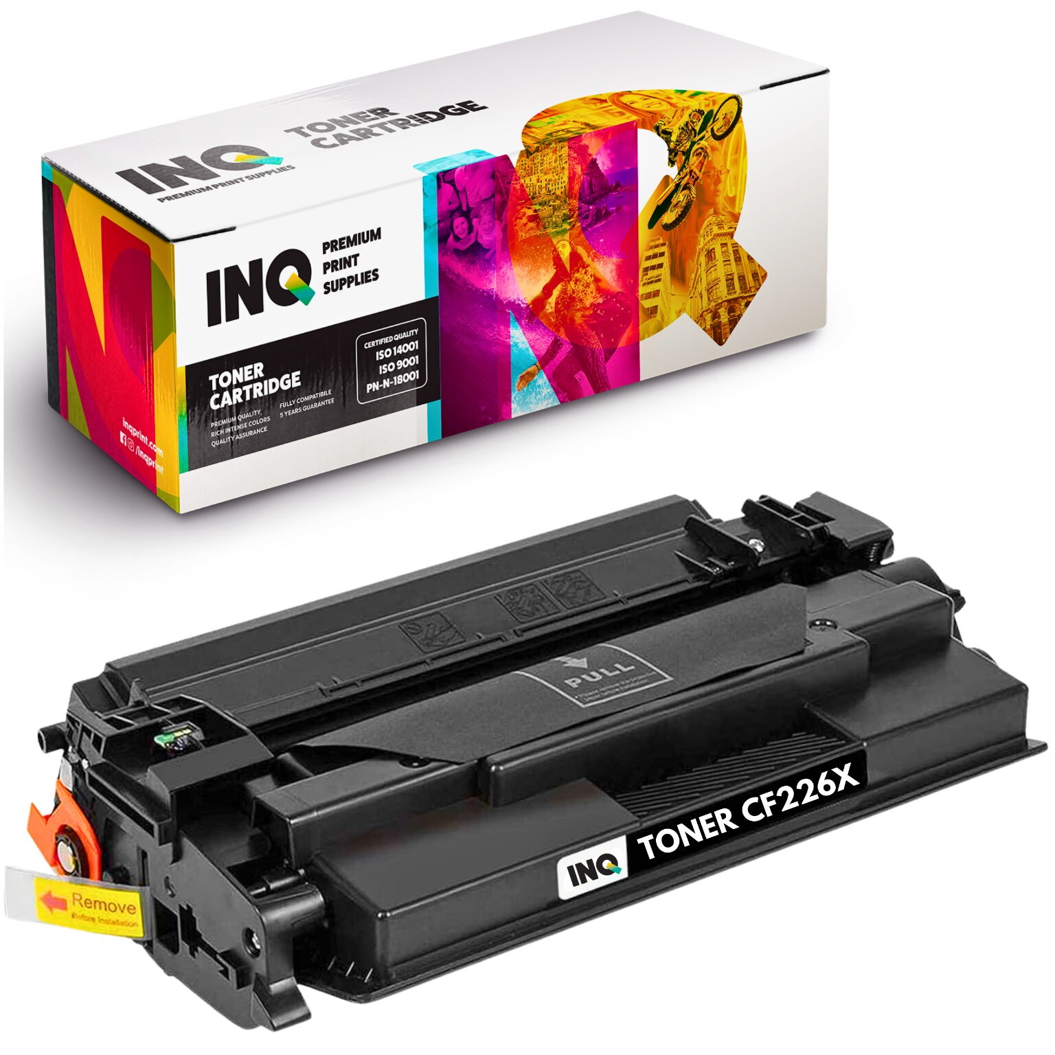 Cartus imprimanta HP CF226X 226X negru, 9000 pagini, Certificat ISO ...