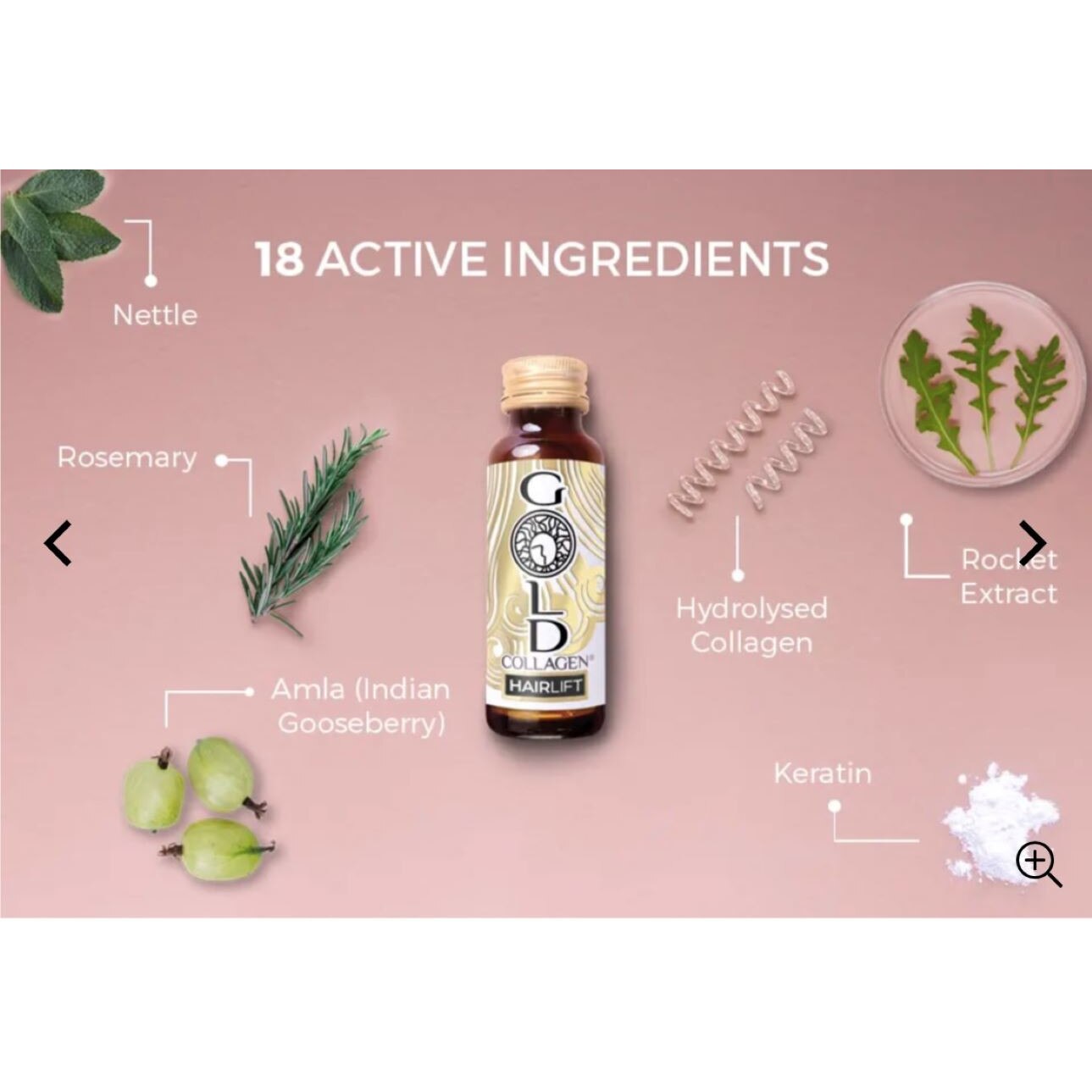 Colagen lichid marin hidrolizat cu keratina si biotina pentru cresterea ...