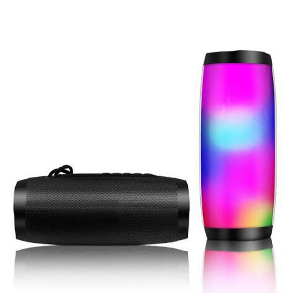 Boxa Stereo Bluetooth 157, Portabila, cu Lumina Ambientala Multicolora ...