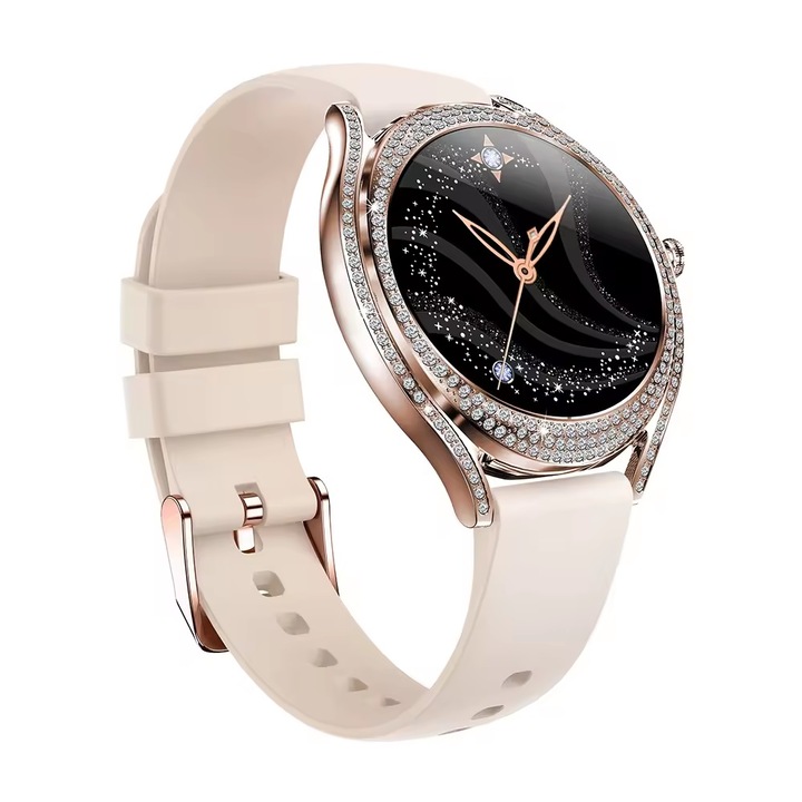 Smartwatch Dama Elegant UNLINES, Apeluri si mesaje bluetooth, Functii ...