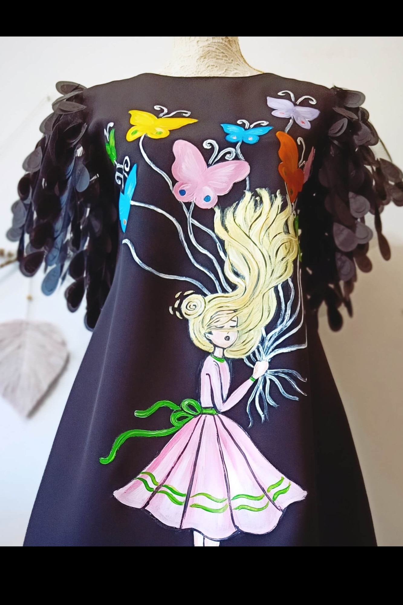 Rochie Dama, Fata fluturi, Barbie, Multicolor, M INTL - eMAG.ro